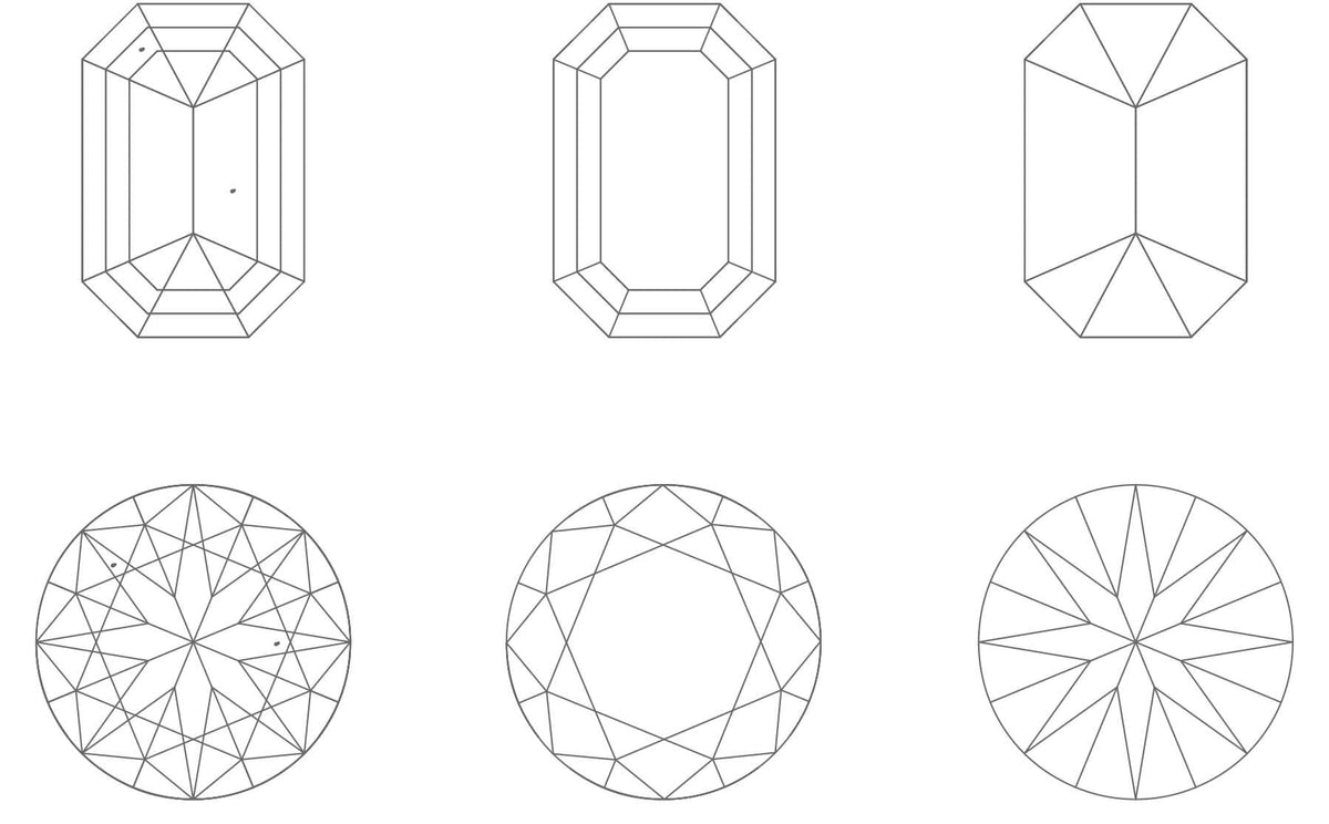 Emerald Cut Diamonds – Edward Fleming Jewellery